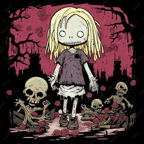 Premium Photo Sally Brown Unleashed A Chilling Zombie Transformation