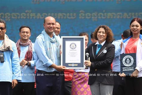 លោក ហ៊ុន ម៉ានី ៖ «ខ្មែរធ្វើបានថ្ងៃនេះ យើងបានបំបែកឯតទគ្គកម្មមួយទៀតគឺការ