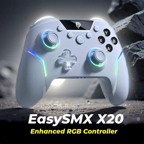 Easysmx X20 ไรสาย Gamepad Mechanical Gaming Controller ใชงานรวมกบ PC สวทช โทรศพท ทว
