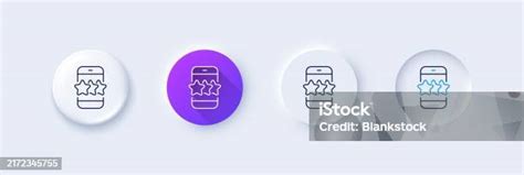 별 선 아이콘입니다 피드백 등급 전화 기호입니다 선 아이콘 벡터 3차원 형태에 대한 스톡 벡터 아트 및 기타 이미지 3차원 형태 Brand Name Smart