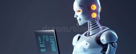 Virtual Assistant On The Job 3d Illustration Of An Ai Chatbot Working And Chatting In Computer