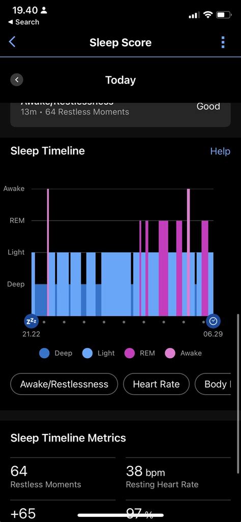 Any Tips On More Rem Sleep Rgarmin