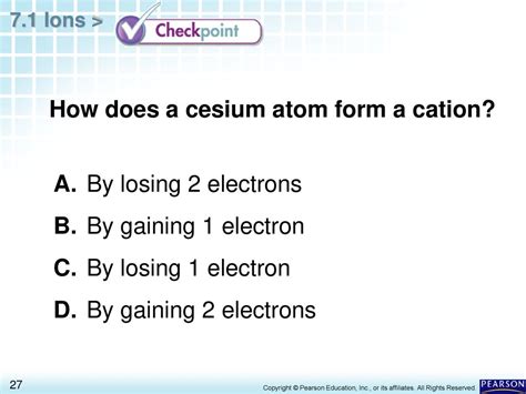 Chapter 7 Ionic And Metallic Bonding 71 Ions 72 Ionic Bonds And Ppt
