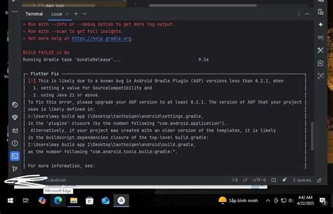 Flutter Vietnam Ai Nhận Fix Lỗi Này K ạ Facebook
