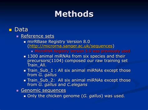 Ppt Based On Microrna Identification Based On Sequence And Structure Alignment Powerpoint