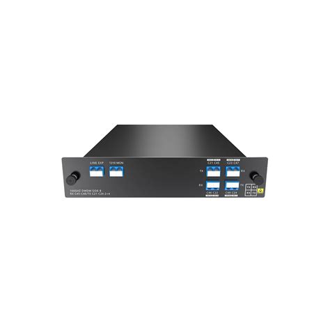 4ch C45 C48 Single Fiber Dwdm Mux Demux Qsfptek
