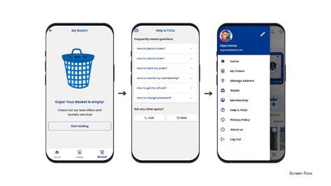 Laundry Dobi Services Mobile App Ui Flutter Vkwebtech By Vkwebtechenterprise