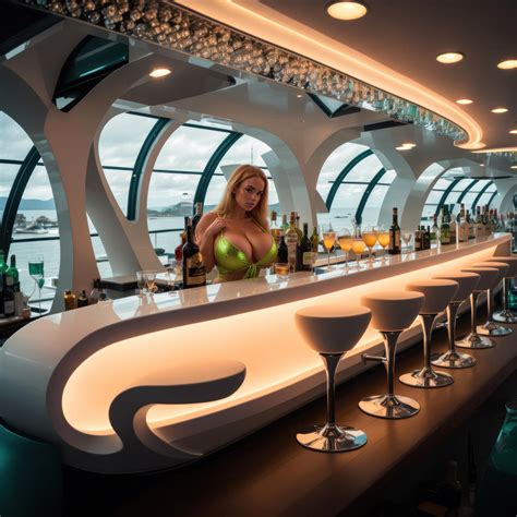 Idun Working The Bar By Vieregg On Deviantart