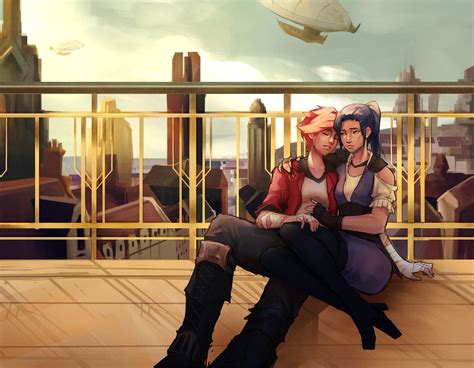 Arcane Vi And Caitlyn By Sylvest Art R Imaginarylesbians