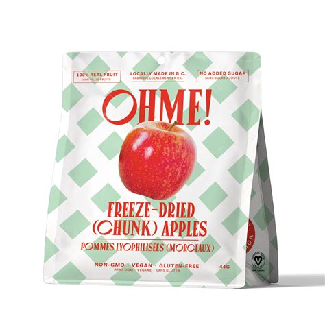 Apples Freeze Dried Chunk Buy Bc