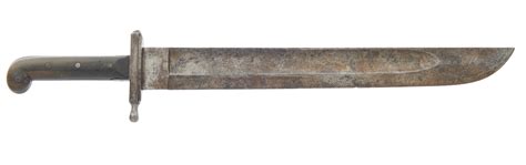 1862 Dated Je Bleckmann Heavy Machete Rock Island Auction