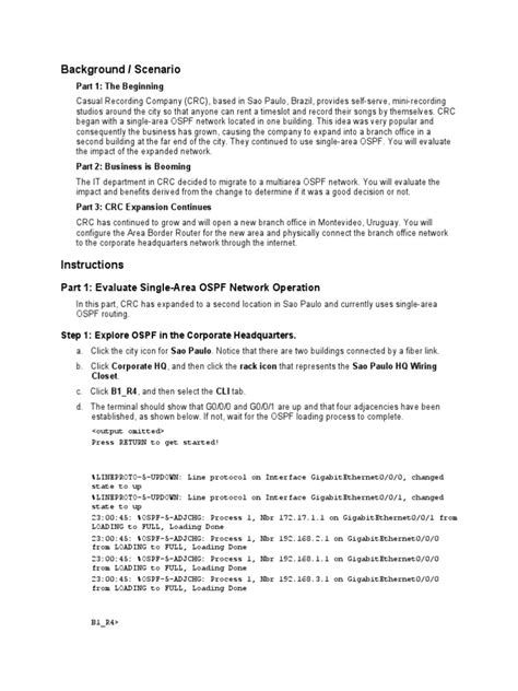 packet tracer multiarea ospf exploration physical mode part 1sabordo
