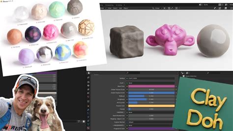 Amazing CLAY SHADER Add On For Blender Clay Doh YouTube