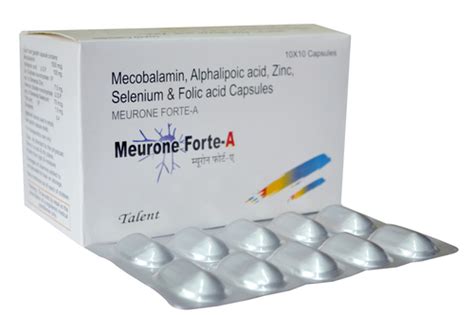 Mecobalamin 1500 Mcg Alphalipoic Acid 100 Mg Folic Acid 15 Gmzn 75 Mg Selenium 70 Mcg