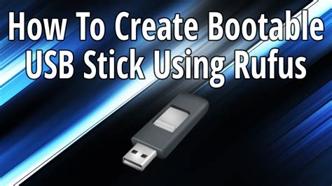 Hoe Maak Je Een Opstartbare Usb Stick