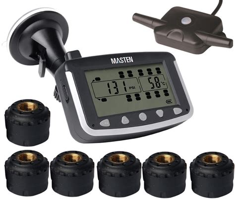 8 Tpms Tyre Pressure Monitoring System Caravan Truck Rv Sensor Lcd 4wd