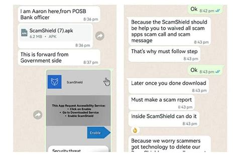 Police Warn Against New Phishing Scam Variant Involving Fake Scamshield App Rsingapore