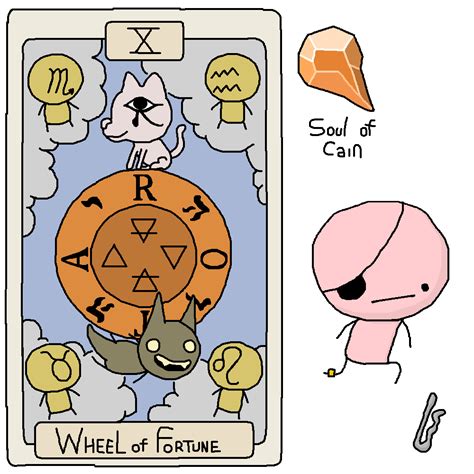 X The Wheel Of Fortune Binding Of Isaac By Gedeha On Deviantart