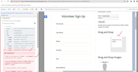 Encountered An Error Post Drag And Drop Is Complete · Issue 98 · 4teamworkcypress Drag Drop