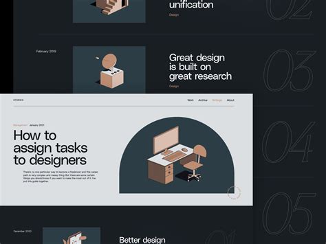 Personal Blog Layout By Robert Mayer On Dribbble