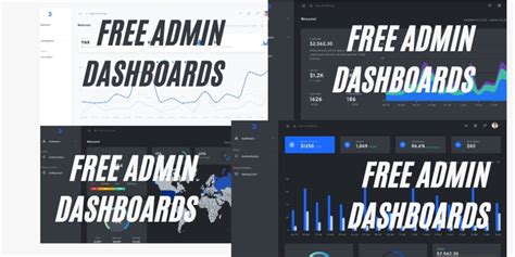 Free Admin Dashboard Templates Archives Therichpost