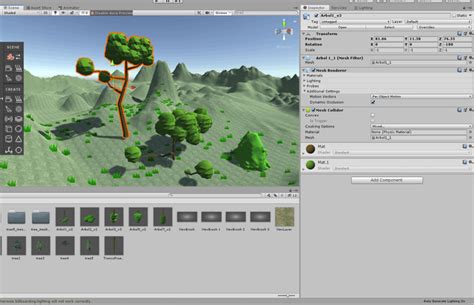 Unity Terrain Tree Fix Runity3d