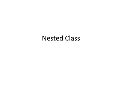 Inner Classes9 Cm60428
