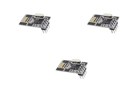 nrf24l01 wireless funkmodul empfänger 2 4 ghz bis 100m 3 stück