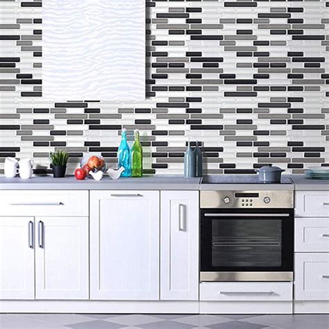 Peel And Stick Wall Tile Pvc Rectangle Peel And Stick Subway Wall Tile