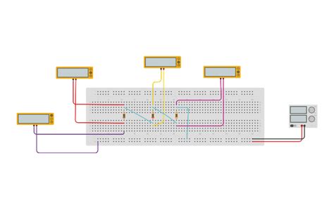 Circuit Design Seri Tinkercad