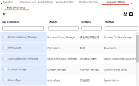 Configuring Language Settings