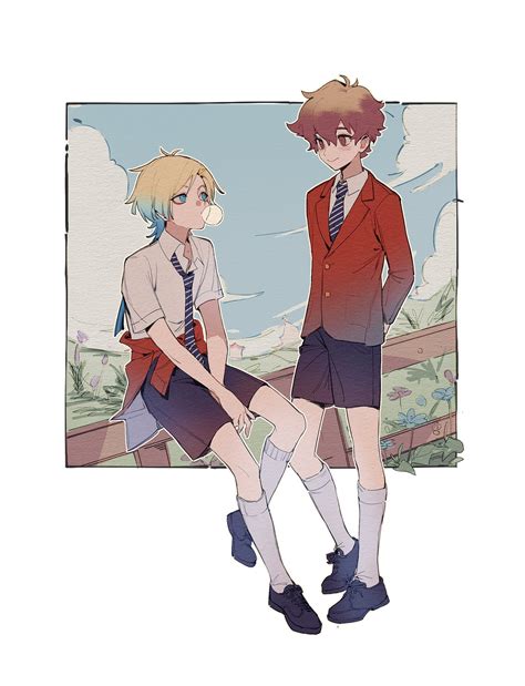 Michael Kaiser And Alexis Ness Blue Lock Drawn By Shizuka000217 Danbooru