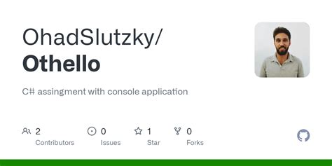 github ohadslutzky othello c assingment with console application