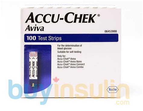 Accu Chek Aviva Test Strips PlusInsulin