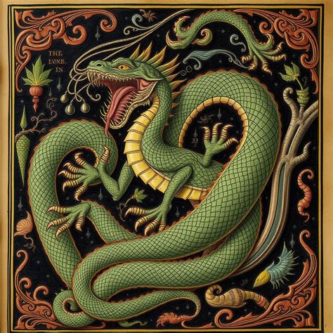 The Basilisk In Medieval Manuscripts Unveiling The Monsters