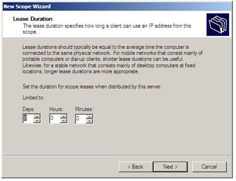 Configuring Windows Server R DHCP Servers Techotopia