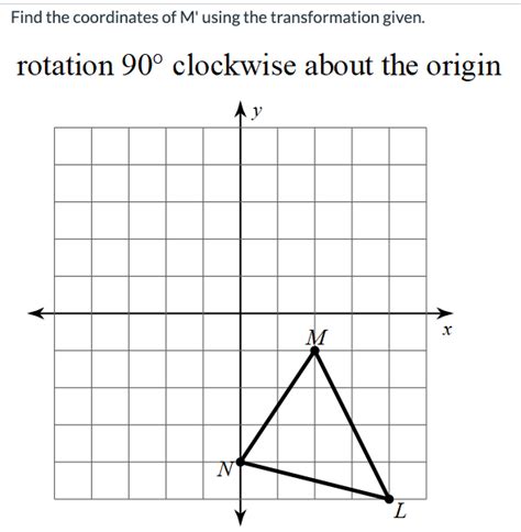 Answered Rotation 90° Clockwise About The Origin… Bartleby