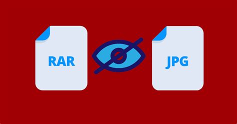 How To Hide A Rar File Within An Image File Simple Help