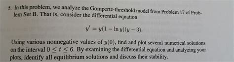 Solved I Tried This Using Matlab Function Ode45 But I