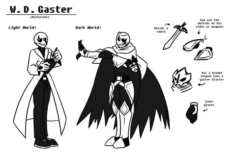 Deltarune Gaster By Shnowbilicat On Deviantart
