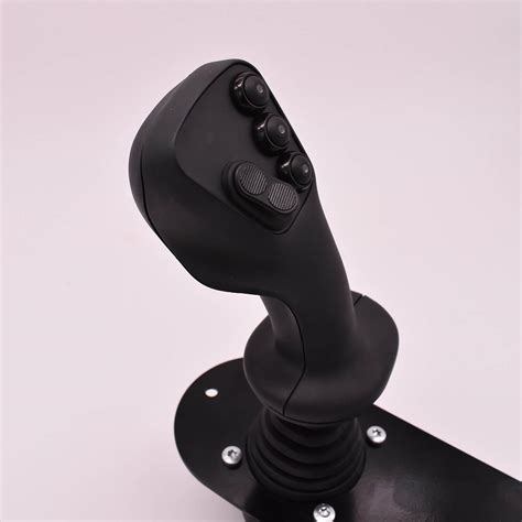 Right Hand Joystick With Illuminated Pushbuttons And Rocker Module