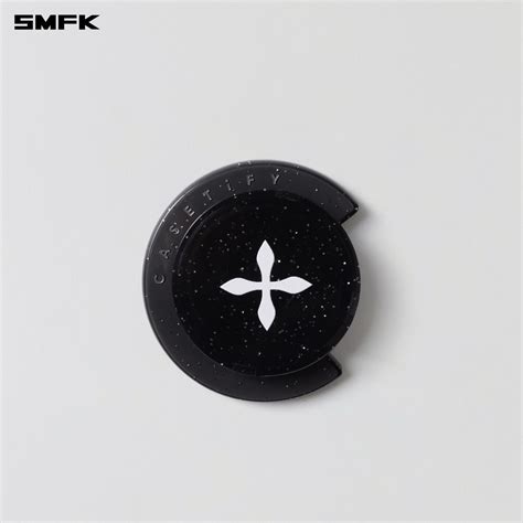 Smfk X Casetify Compass Magnetic Snappy Grip Holder Black Smfk Official
