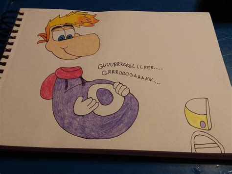 Raymans Gurgling Tummy By Brimg29 On Deviantart