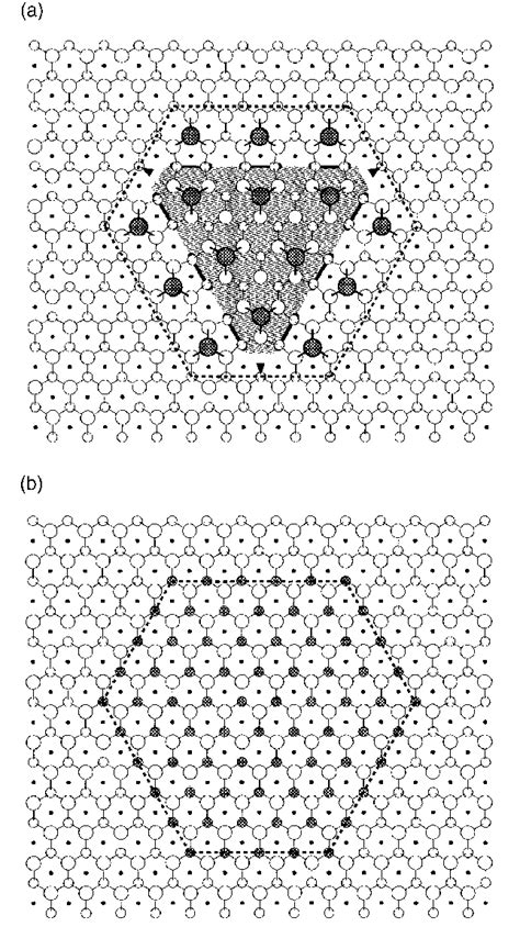 Atomic Structure Of A After And B Before The Formation Of Single Download Scientific