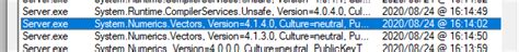System Numerics Vectors Binding Redirect Missing Issue 41597