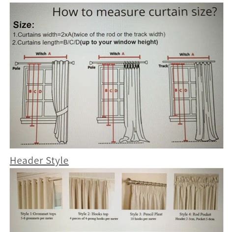 Guide To Measuring For Curtains Artofit