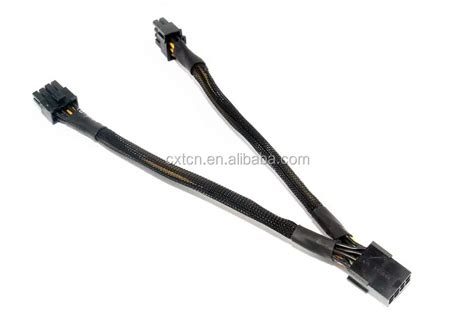 PCIe 8pin Female To Dual 8pin 6 2 Pin Male GPU Splitter Power Cable 18awg 20cm Products From
