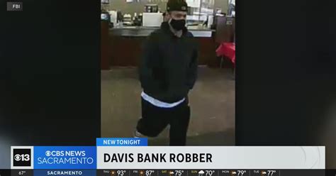 Fbi Offering Reward To Help Catch Davis Bank Robber Cbs Sacramento