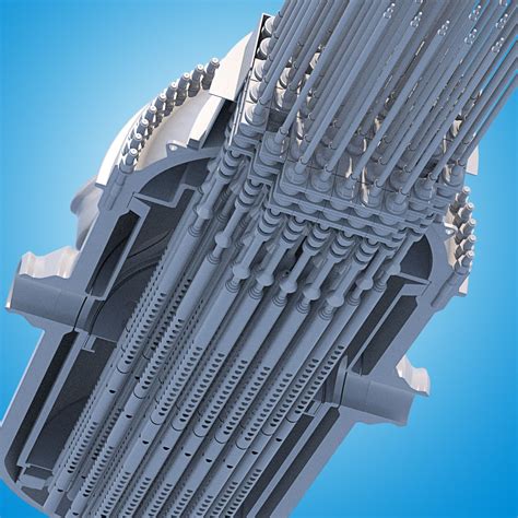 Pressurized Water Reactor Pwr 3d Model 150 Max Obj Free3d