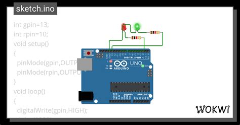 Ledblink Wokwi Esp32 Stm32 Arduino Simulator